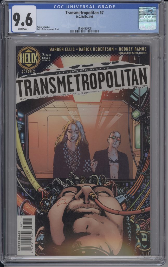 My Collection A-Z: Transmetropolitan #7 CGC 9.6 | It's All Just Comics